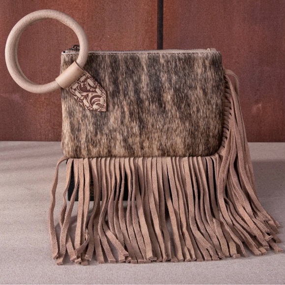 Trinity Ranch | Bags | Fringe Tan Clutch Bag | Poshmark